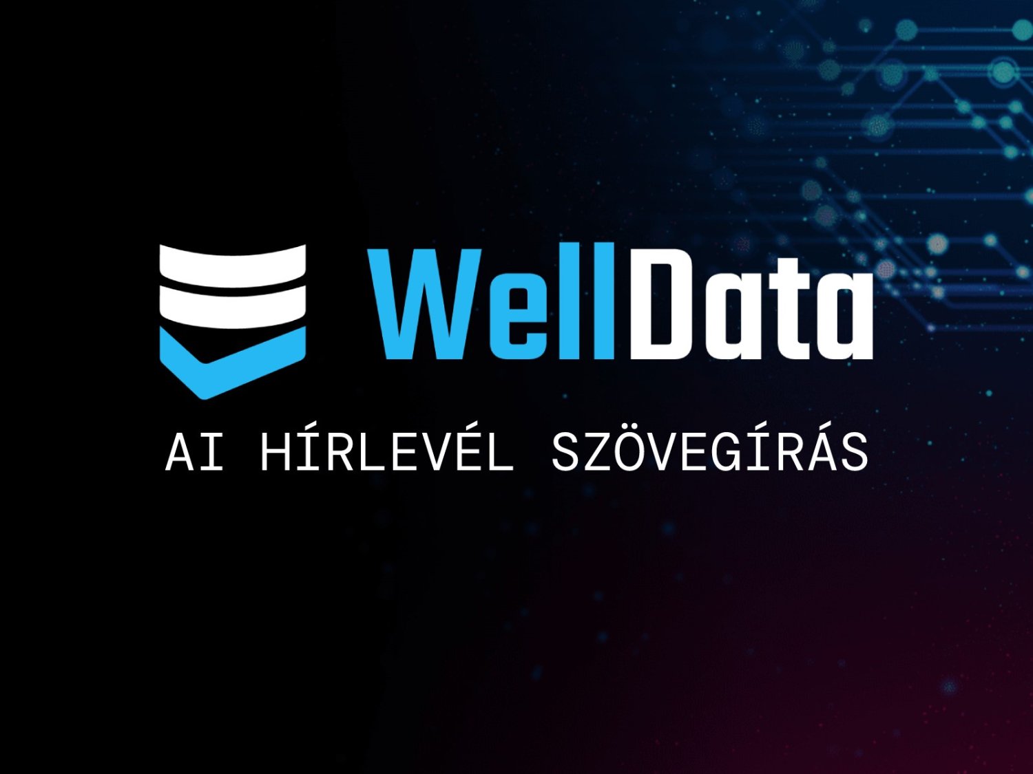 AI hírlevél szövegírás | WellData